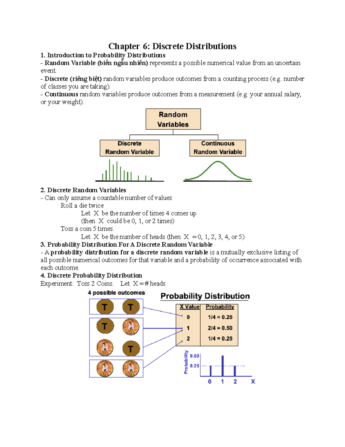 Chapter 6 (SB) - Sb nè - Chapter 6: Discrete Distributions Introduction ...