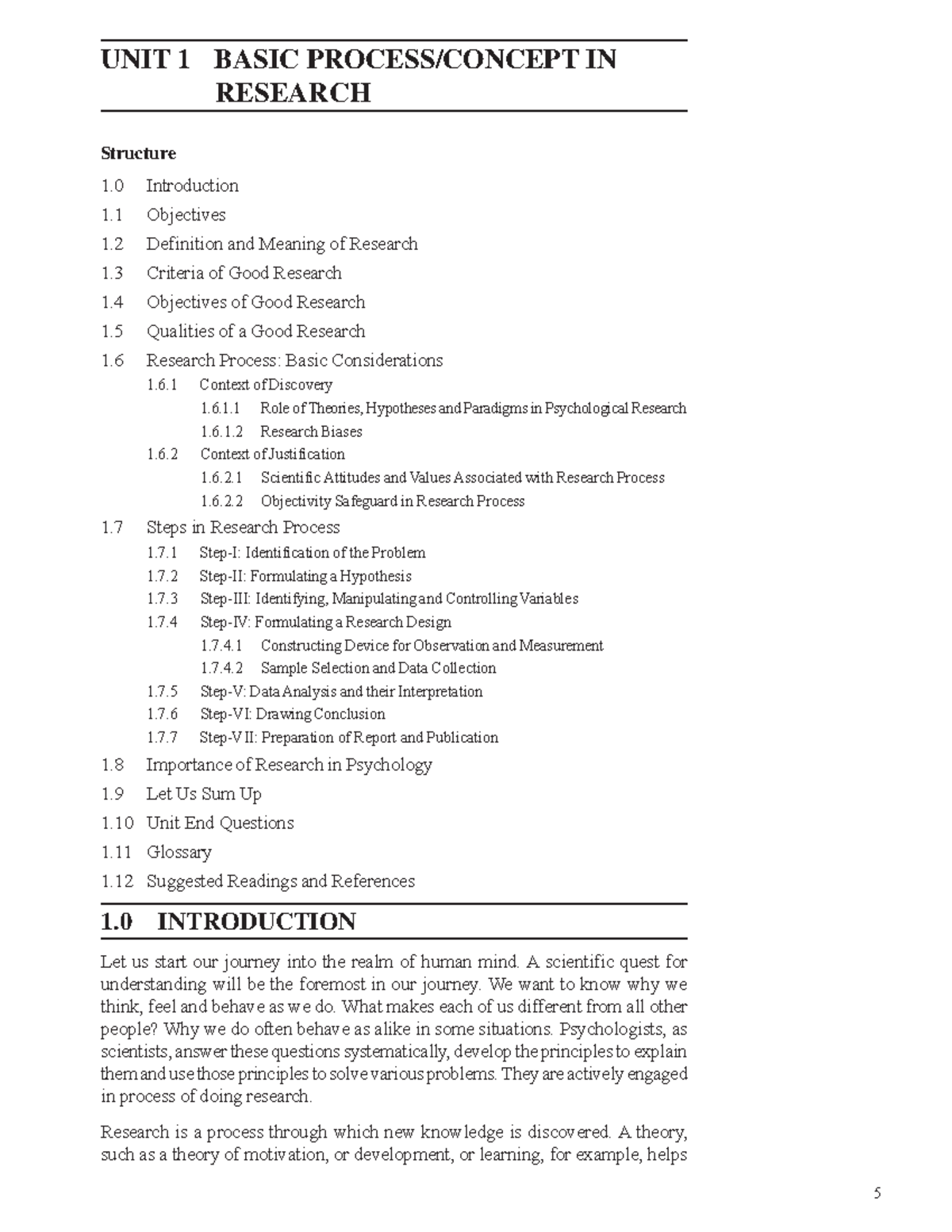 Unit-1 - Basic Process/Concept in UNIT 1 BASIC PROCESS/CONCEPT IN ...