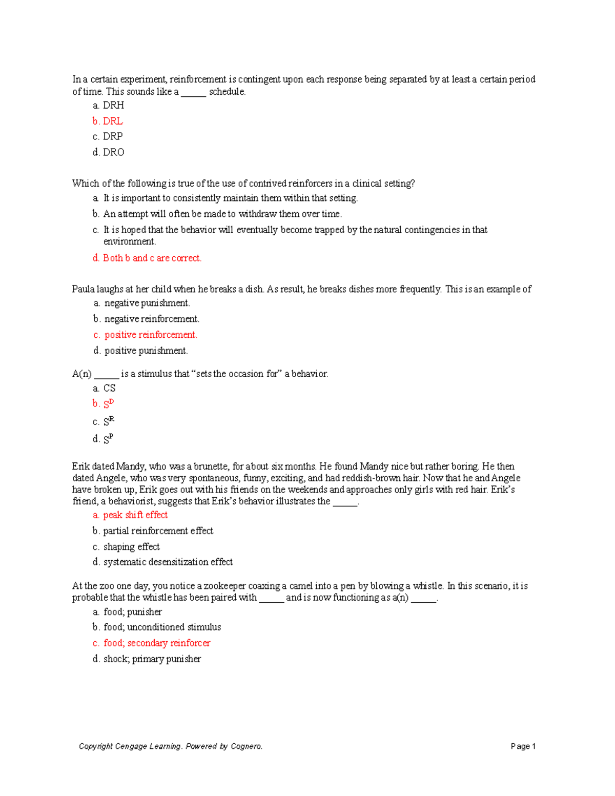 Practice Questions for Chapters 5, 6, 7, and 8: Key Concepts - Studocu