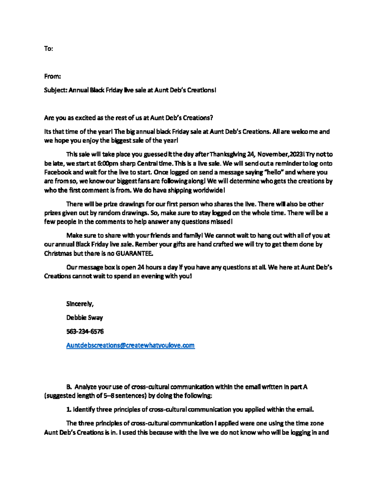 D270 Task 1 - Successfully Completed on First Attempt - Studocu