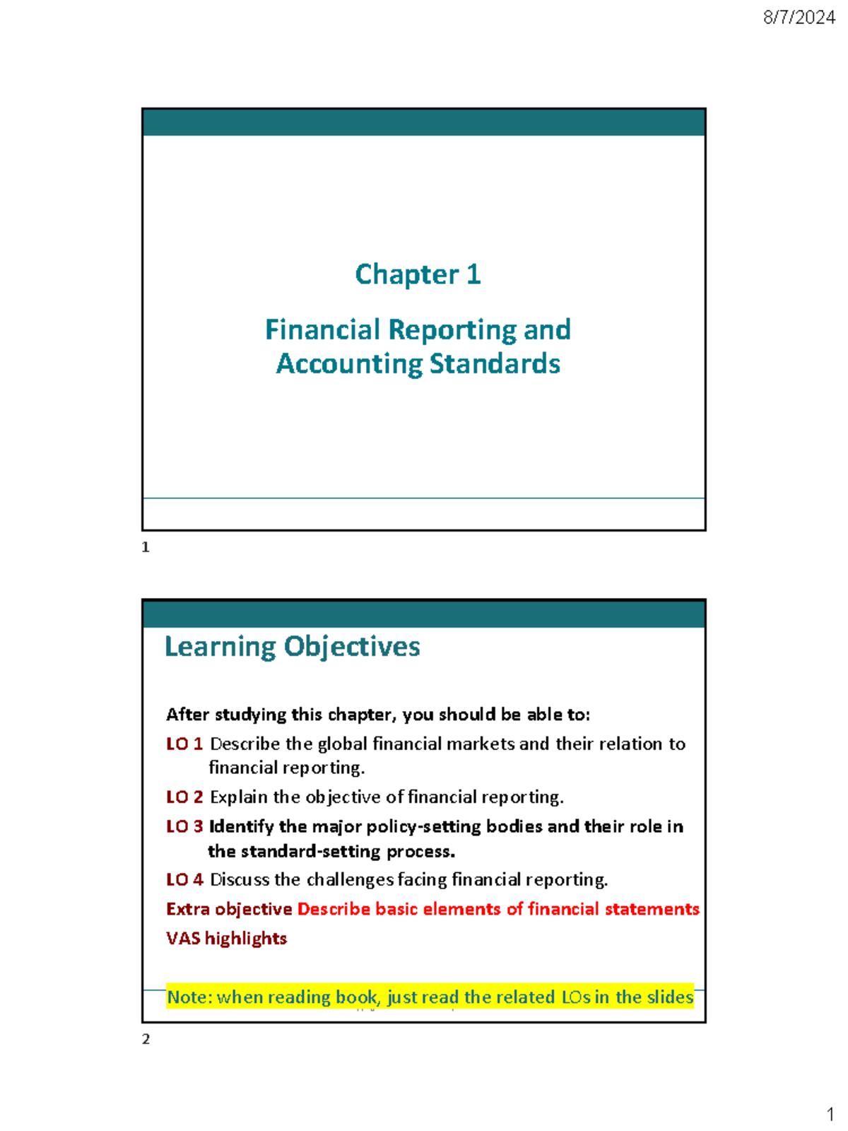 2024 topic 1-Financial reporting and accounting standard (reading ...