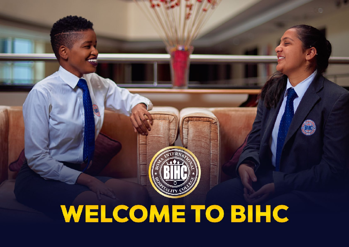 BIHC Welcome Pack 2024: Essential Info for New Students - Studocu
