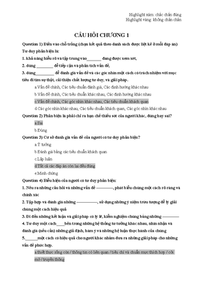 Sample Questions of Standardizing and Refuting Arguments - Argument ...