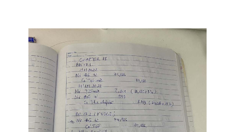 C1 & C2 - Chapter 18 Financial Instruments Analysis - Studocu