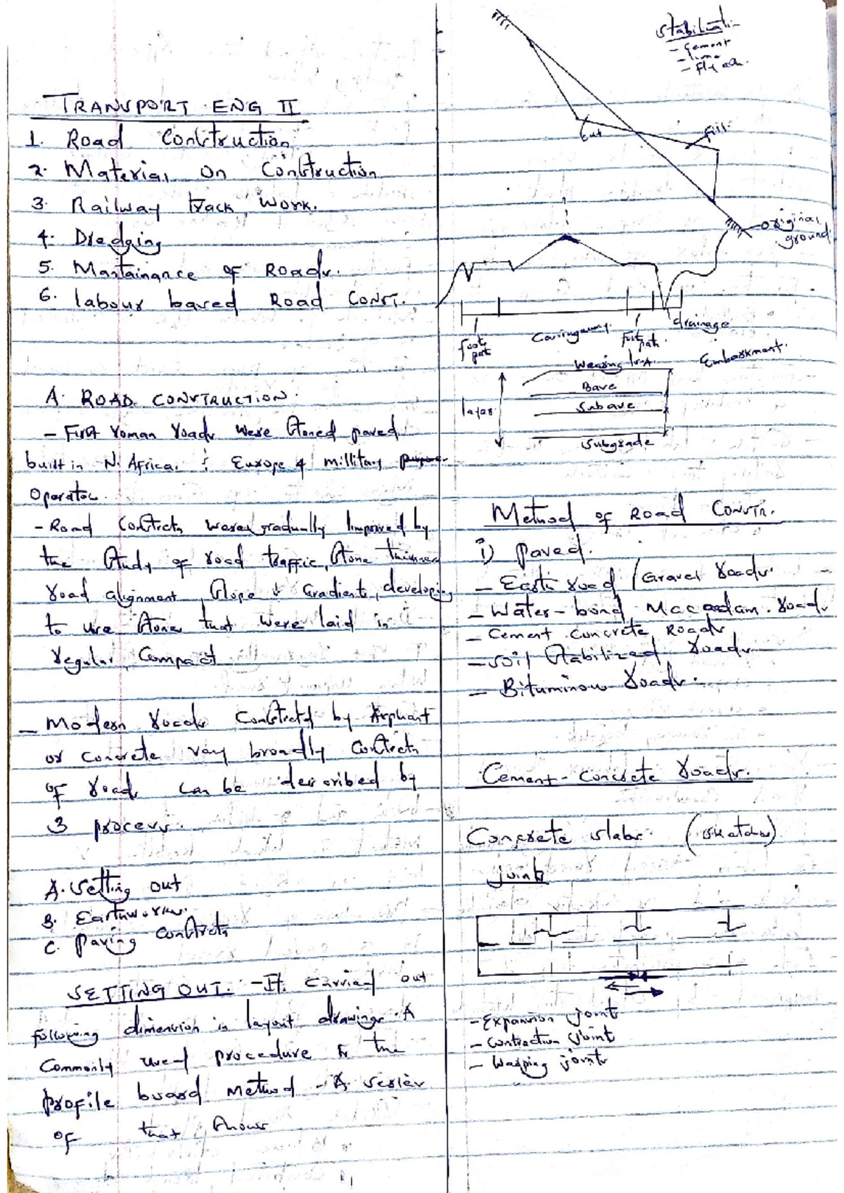 Transportation Engineering II: Road Construction and Material ...