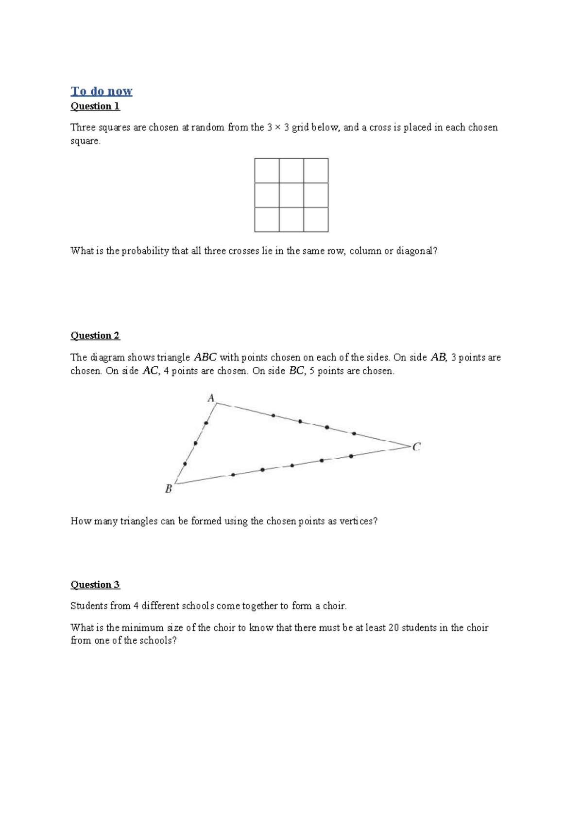 L9 - Binomial Expansion & Pascal Triangles Exercises - Studocu