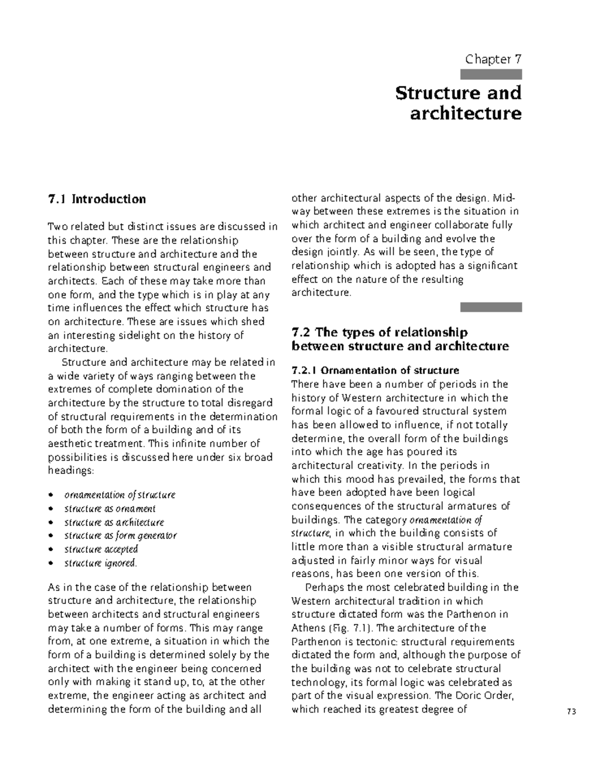 Structure and Architecture Overview: Insights into Design and ...