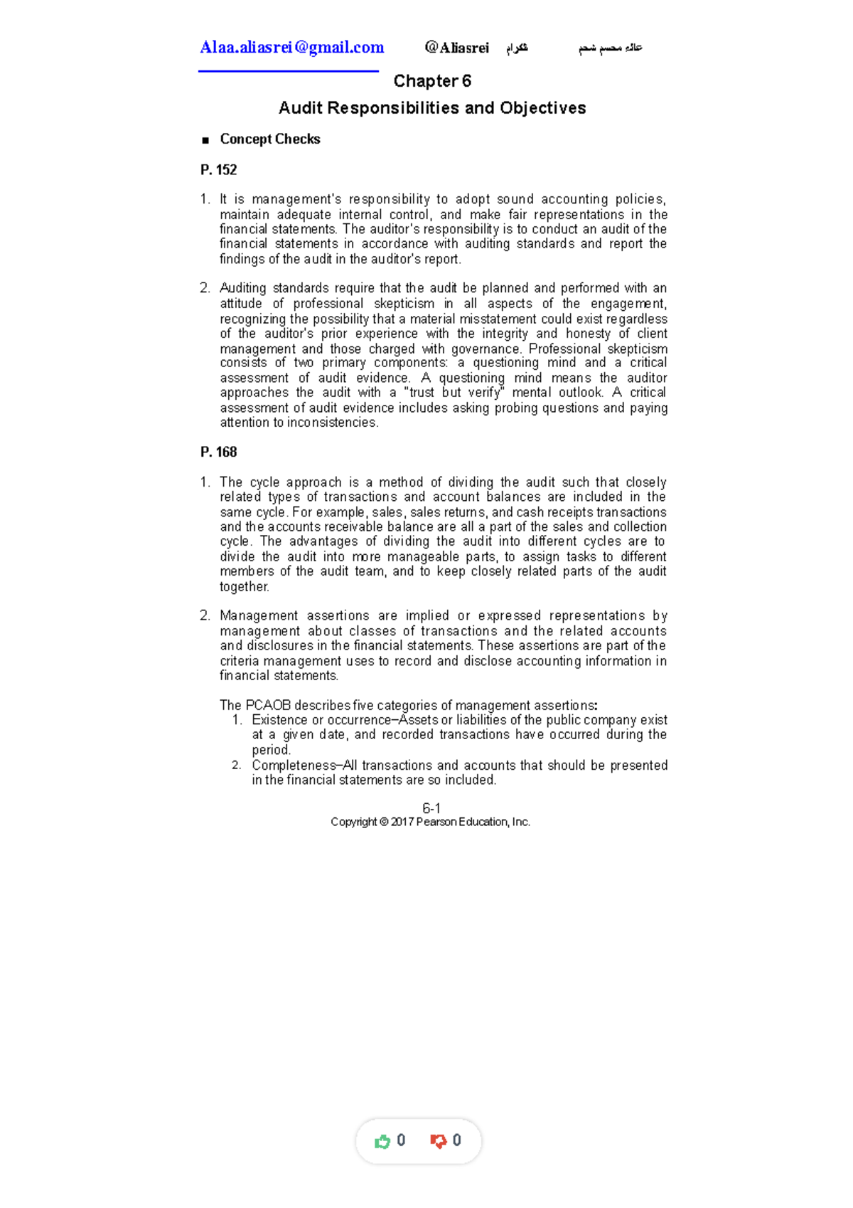 Solution-arens-auditing 16e-sm-06 compress - 6- Copyright © 2017 ...