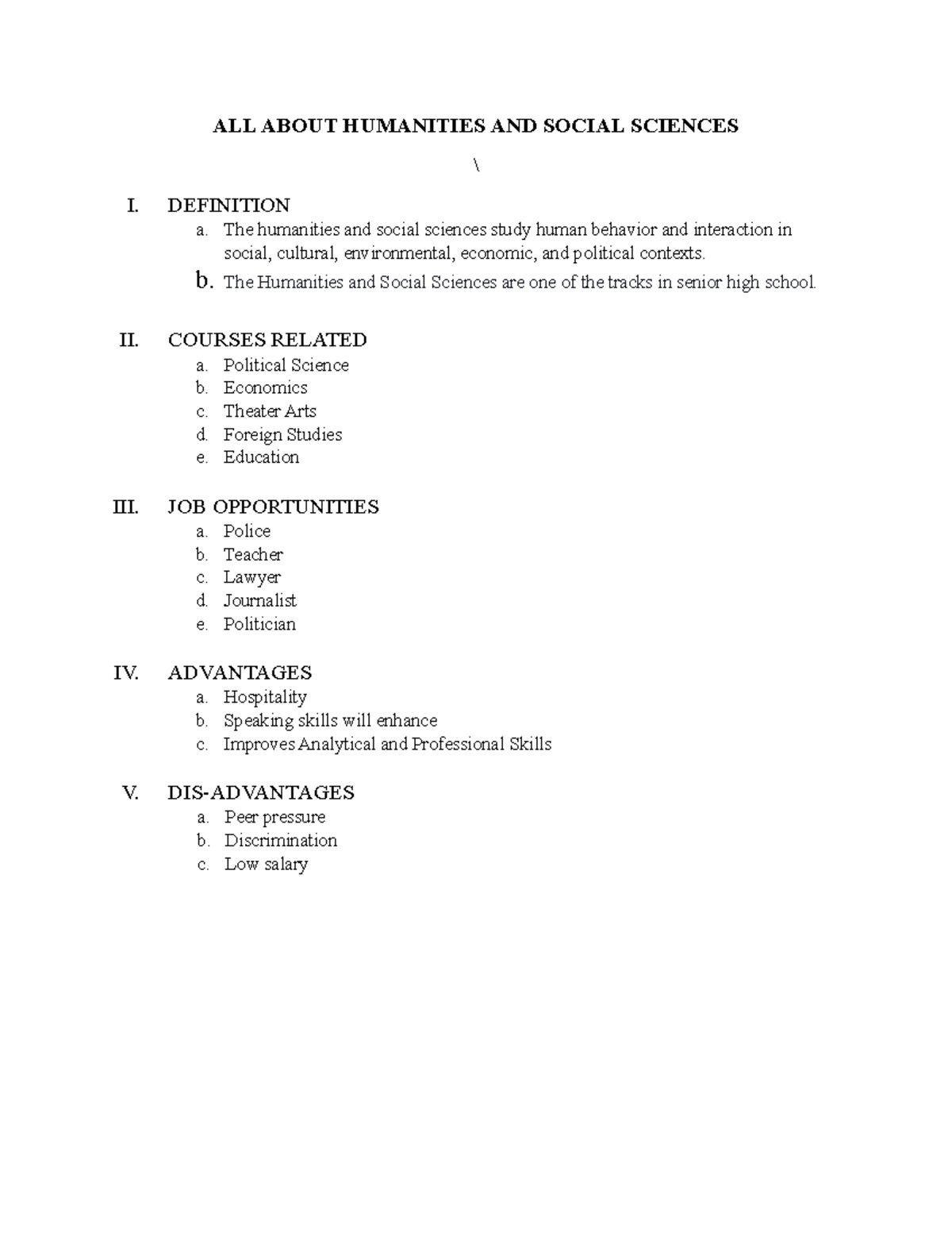 Dineros - Outline - diass - ALL ABOUT HUMANITIES AND SOCIAL SCIENCES ...