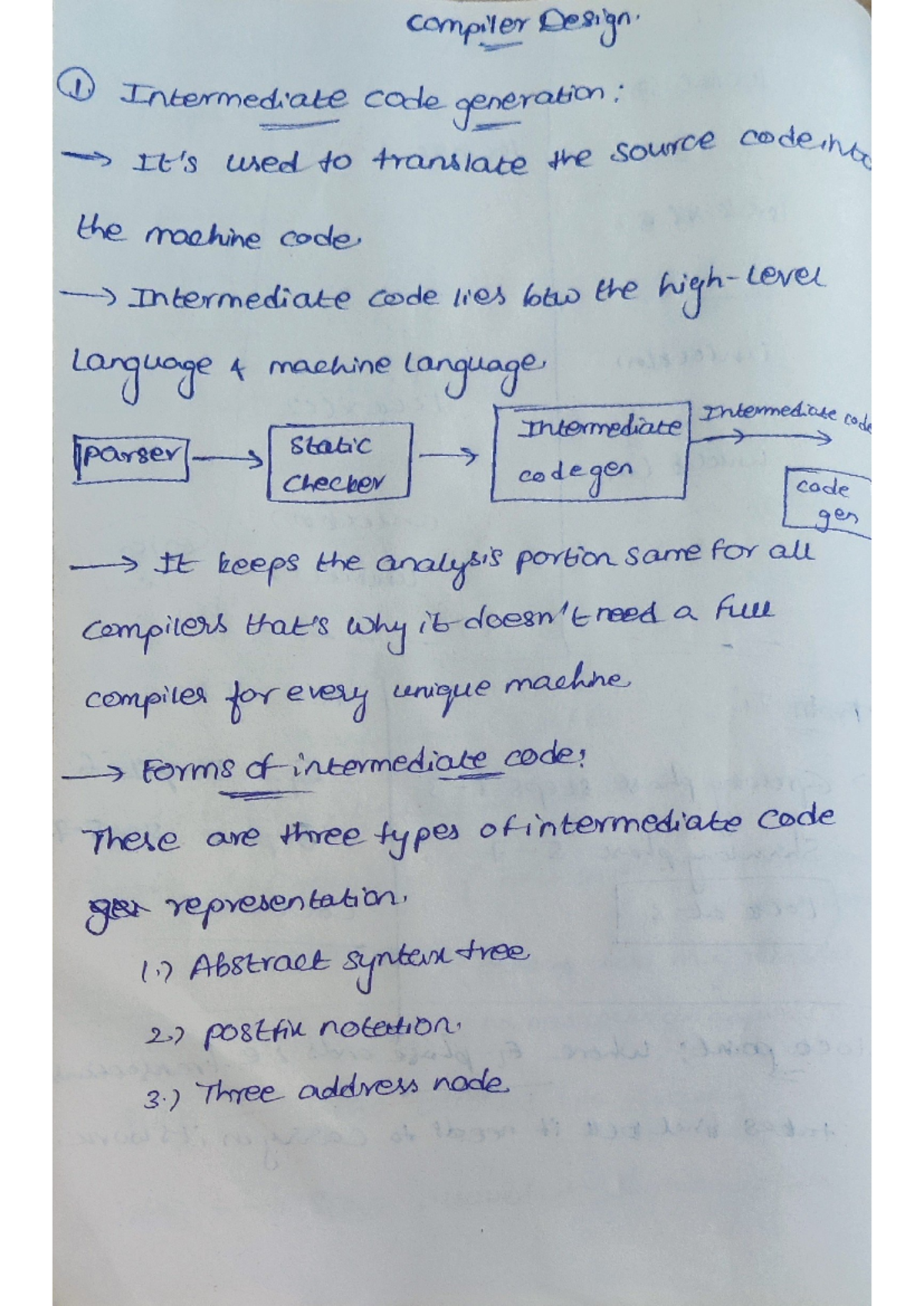 CT 3 - Compiler Design Course Overview and Key Concepts - Studocu