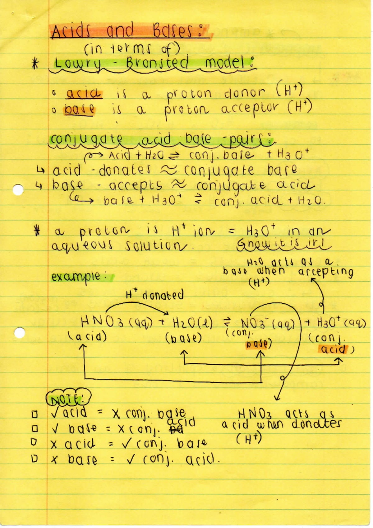 Acids and Bases: Understanding the Lowry-Bronsted Model and pH Concepts ...