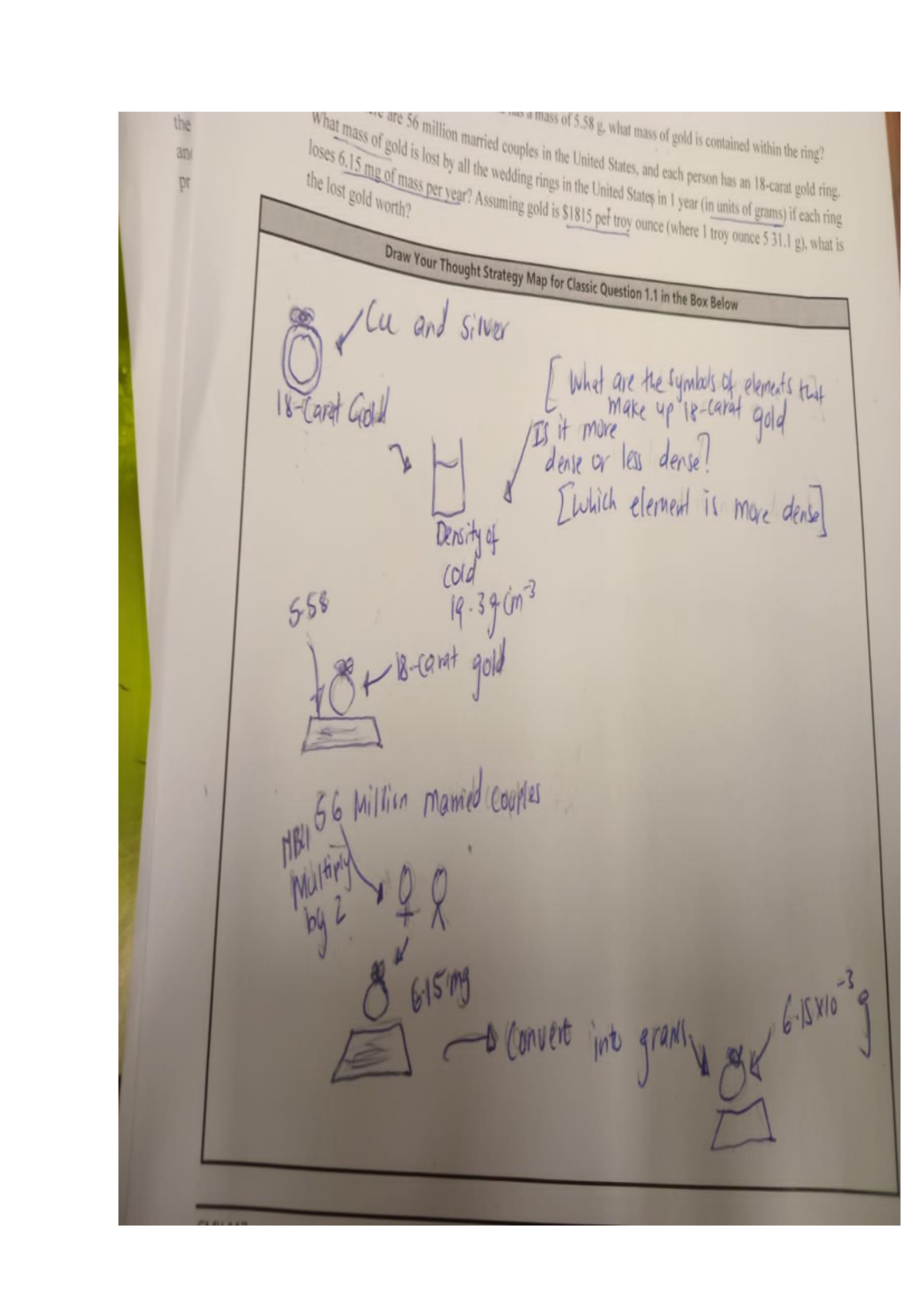 Doc1 2 - good - is are II mass of loses What 6 mass mg of of gold 56 is million lost all married ...