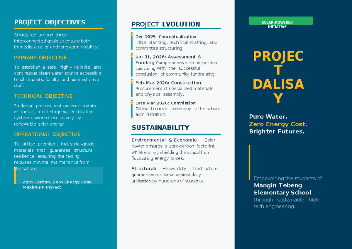 Project Dalisay: Sustainable Water Filtration Initiative (2026) - Studocu