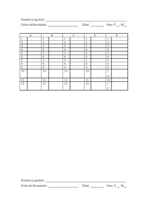 TEST Caras R - El test CARAS-R Evalúa la aptitud para percibir rápida y ...