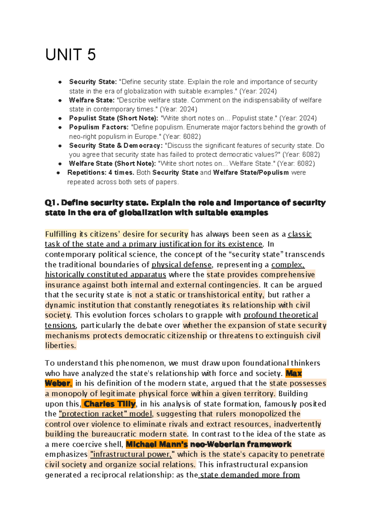 The Security State in Globalization: Analyzing Its Role and Impact ...