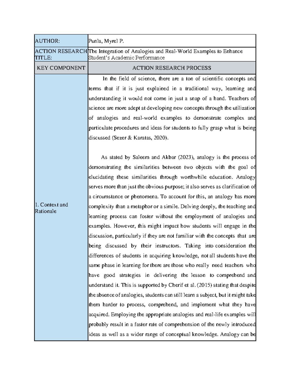 Integrating Analogies & Real-World Examples to Boost Academic ...