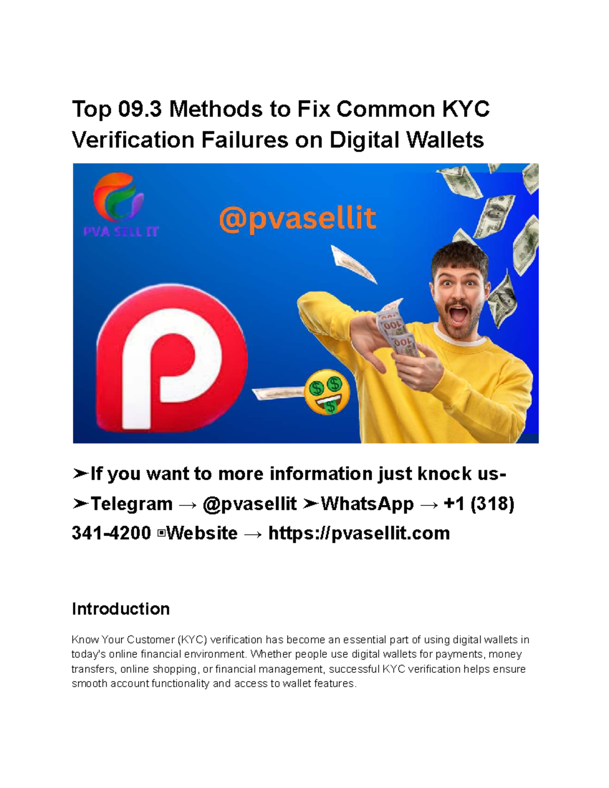 Top 9.3 Strategies to Resolve KYC Verification Issues in Digital ...
