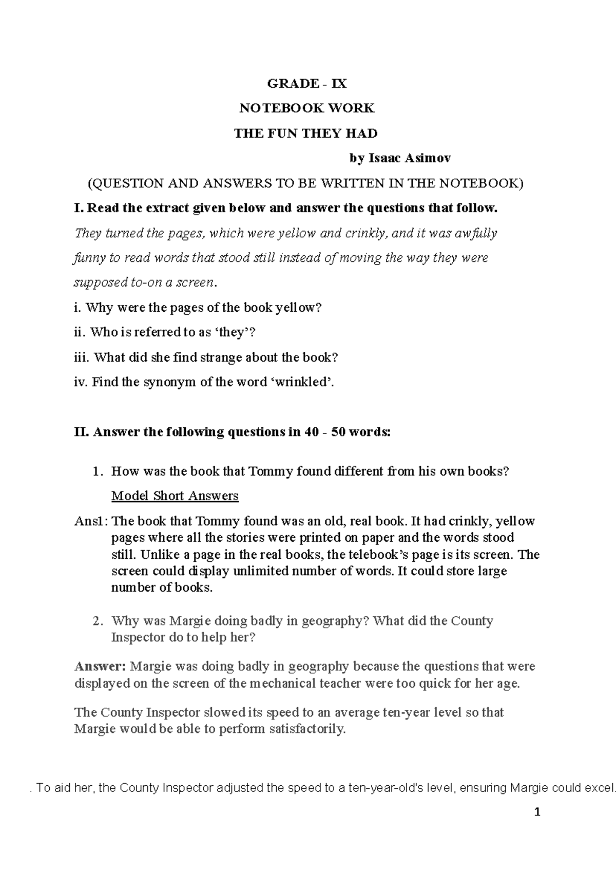 1712545777996.NB- GR-9 The Fun They Had - GRADE - IX NOTEBOOK WORK THE ...