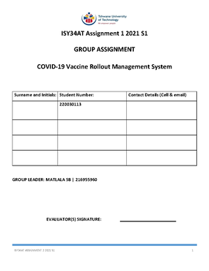 ISY34BT Exercise Network Diagrams - ISY34BT – Network Diagrams Example Activity Preceding ...