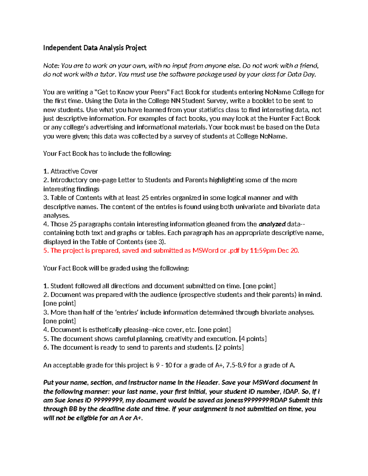 Independent Data Analysis Project 202209: Fact Book Creation Guide ...