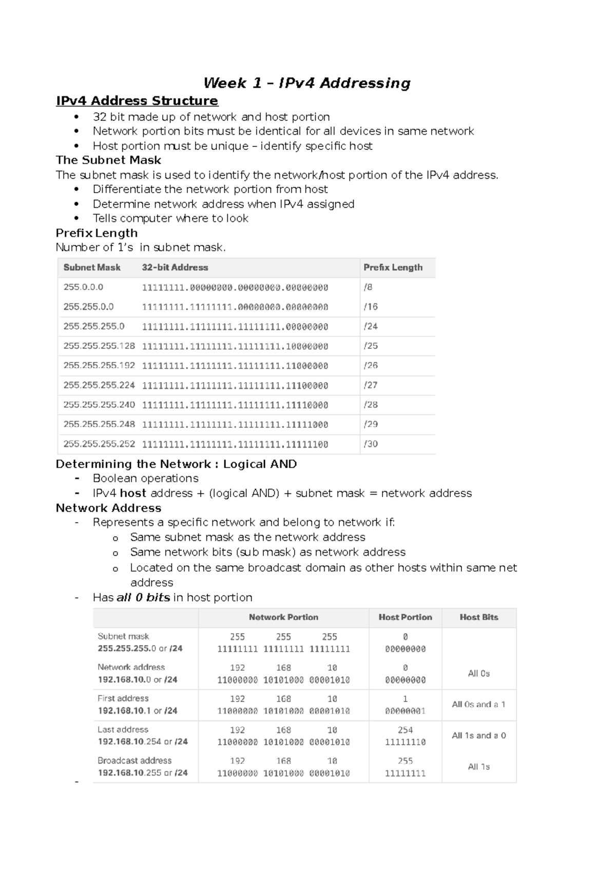 Week 3 - Tutorial work. Calculations of routing and switching ...