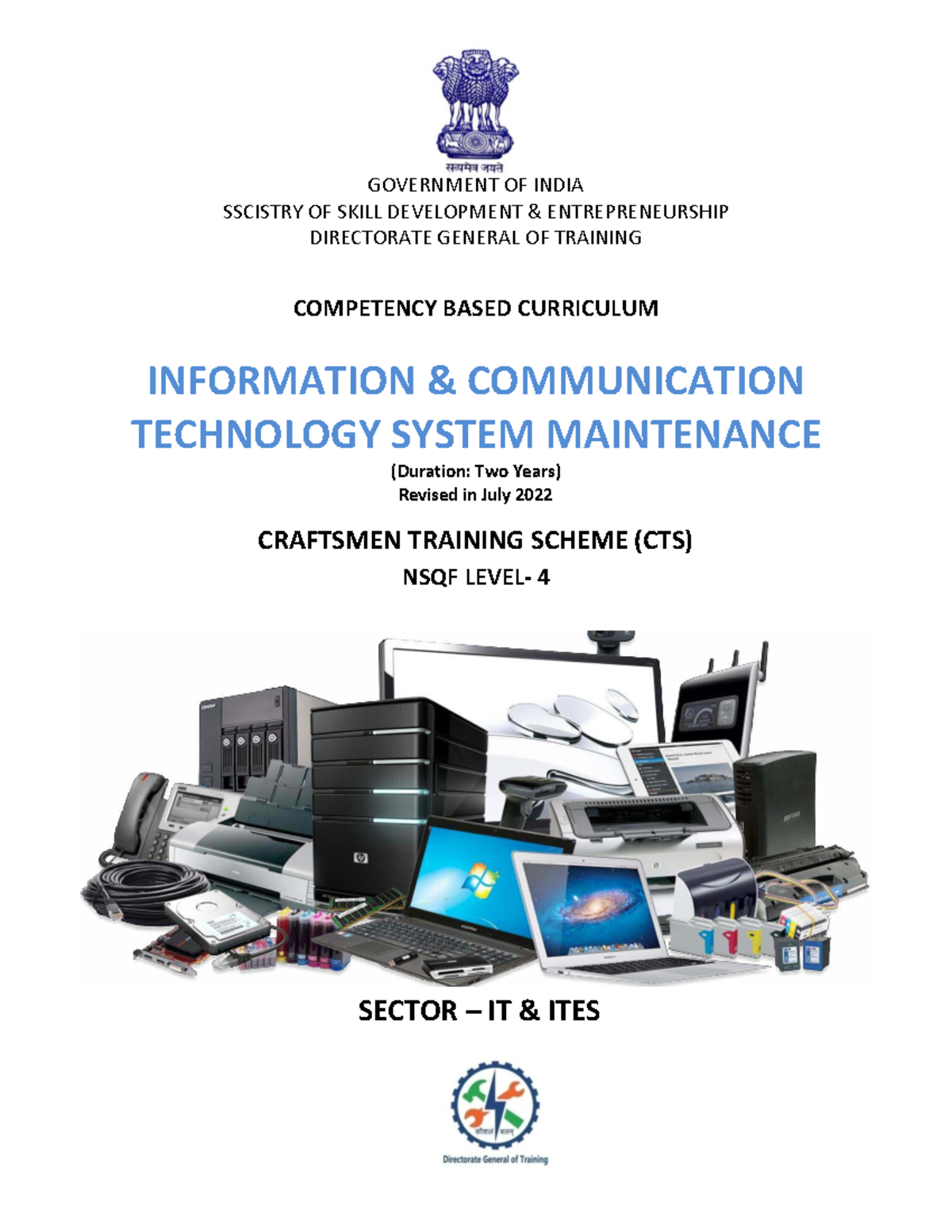 ICTSM 2-Year Curriculum for Information Communication Technology ...