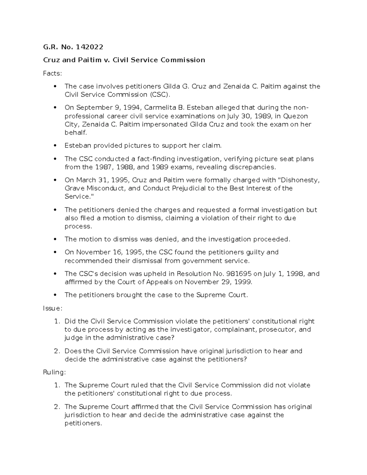 LTMS CDE - LTO Exam Summary and Q&A Analysis - Studocu