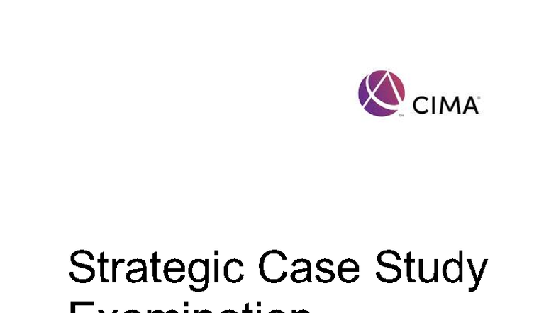 Activity Summary Book - N/A - Strategic Case Study Examination Activity ...