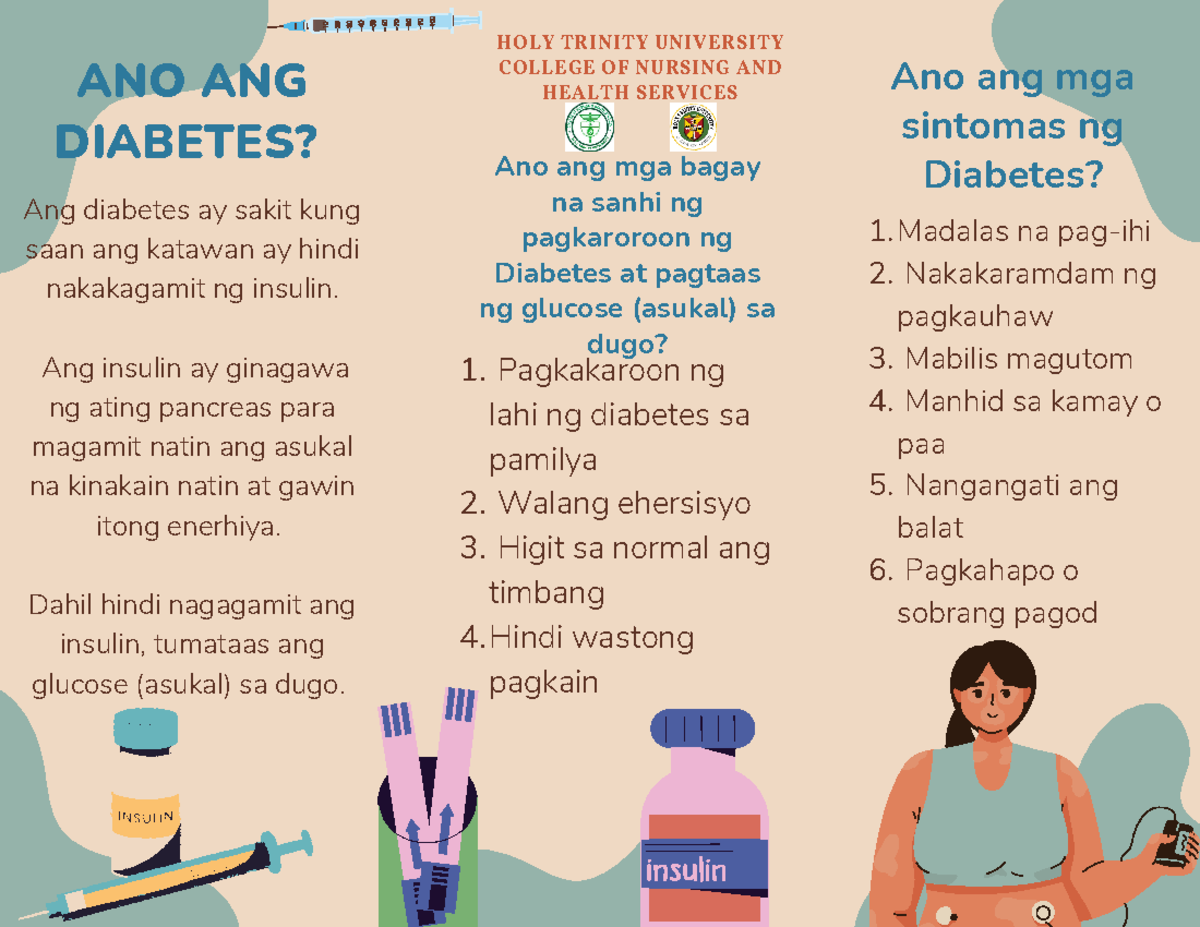 Diabetes Overview: Causes, Symptoms, and Management Guide - Studocu