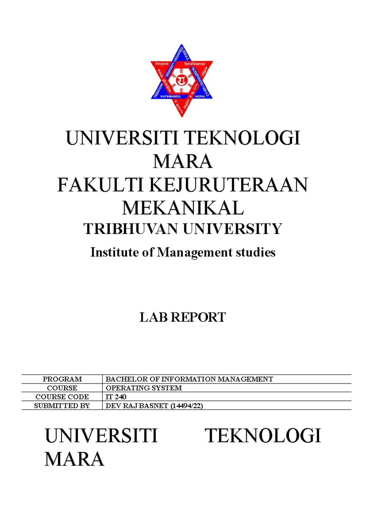 **IT 240 Lab Report on Operating System Scheduling Algorithms** - Studocu