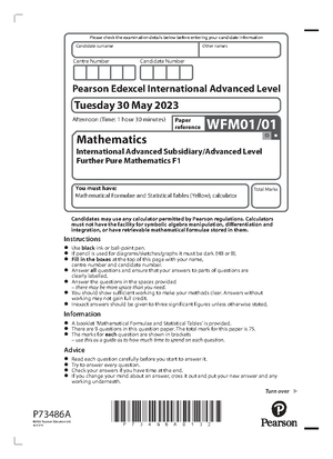 OCR A Level Computer Science H446 Specification Overview (Version 2.7 ...