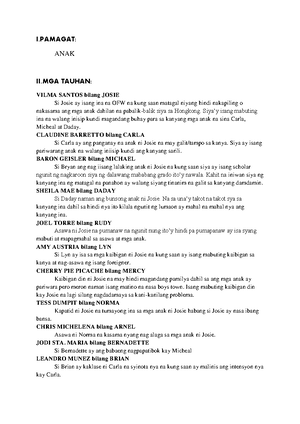 Pagsusuri- Impeng- Negro - PAGSUSURI SA KWENTONG IMPENG NEGRO NI ...