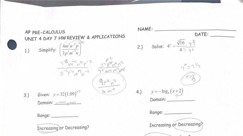 AP Calculus Unit 4 Day 7 Homework Review: Applications and Functions ...