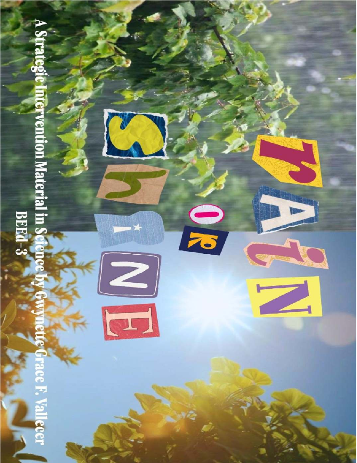 SIM - Rain or Shine: Understanding Seasons and Activities - Studocu