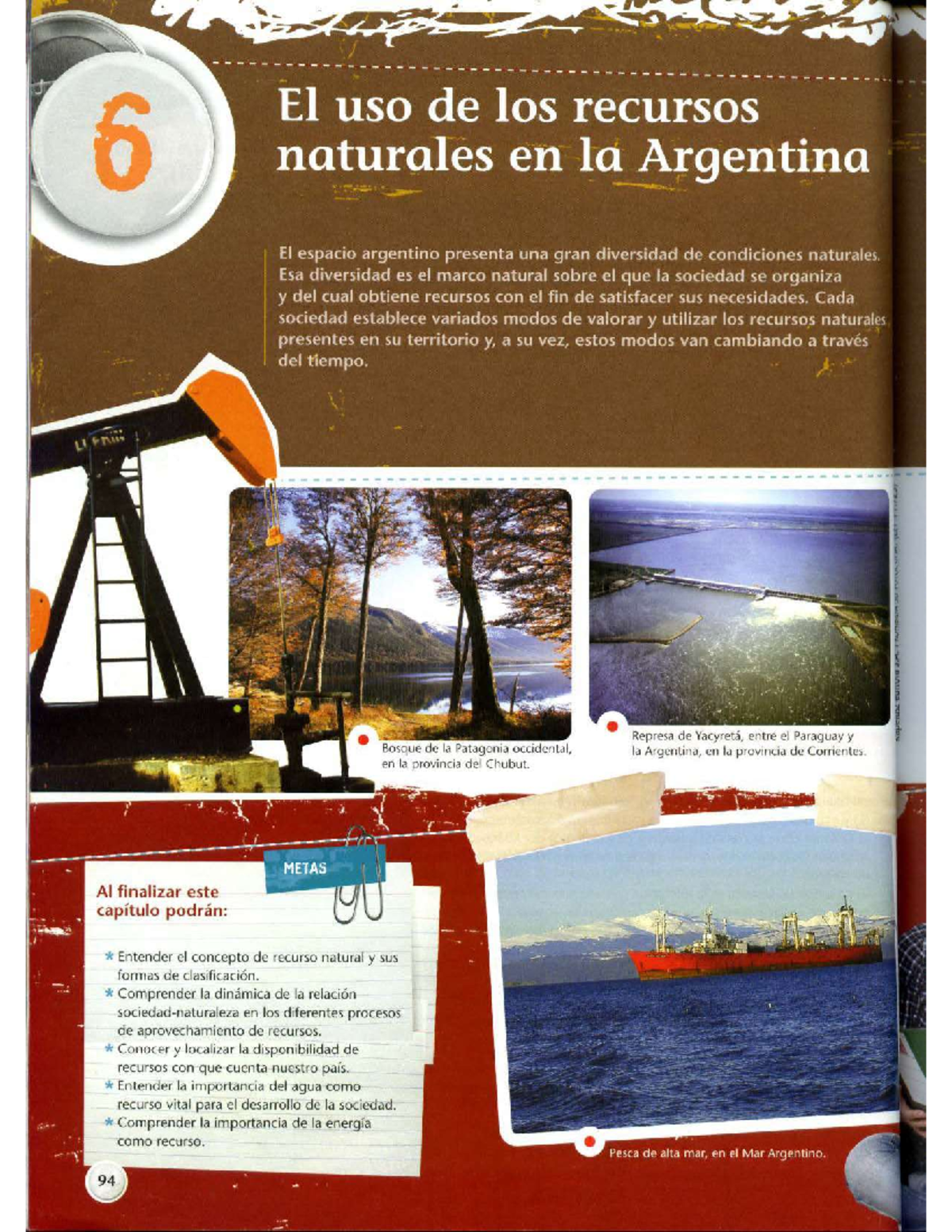Unidad 6: Recursos Naturales y Su Uso en Argentina - Análisis y Claves ...