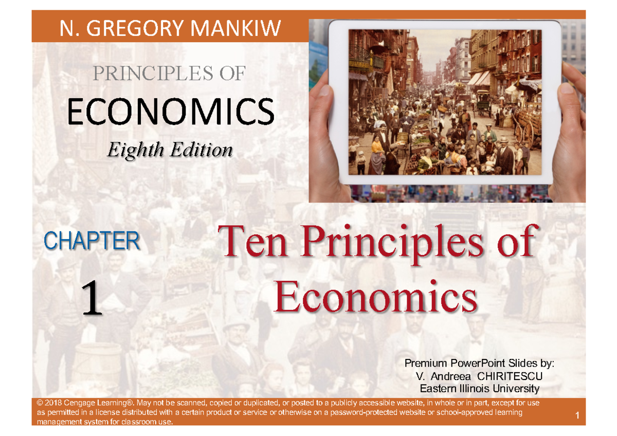 Ch 1: Key Concepts from Ten Principles of Economics (ECO 101) - Studocu