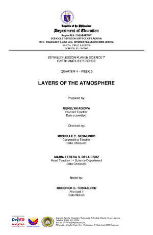 Geothermal final - LESSON PLAN GRADE 9 SCIENCE - Department of ...