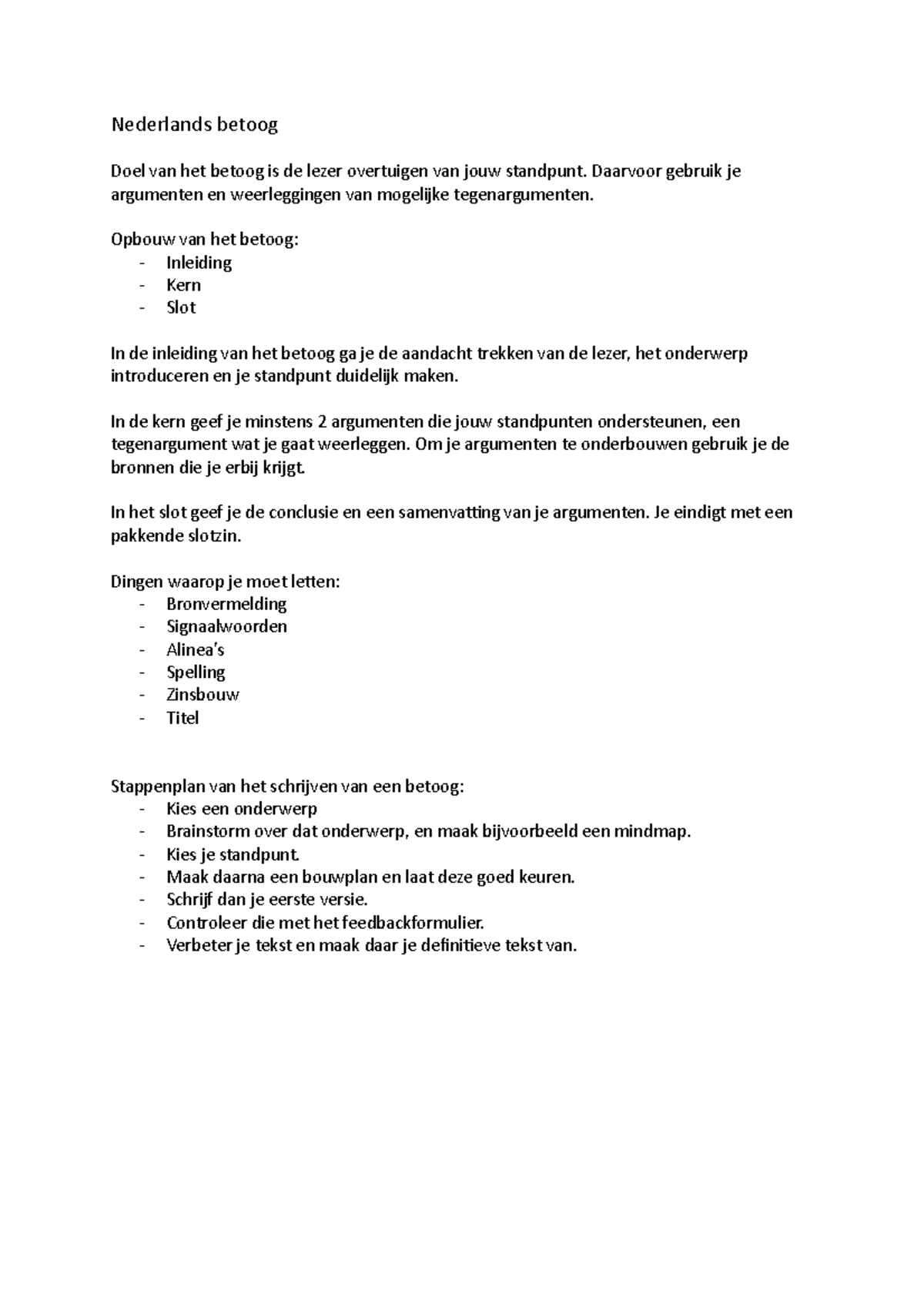 Nederlands Betoog: Structuur en Schrijftips voor Effectief Overtuigen ...