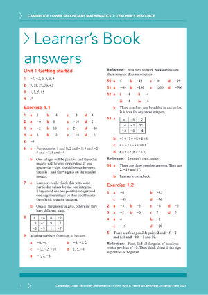 Mathematics - Mathematics Form 1 - Question Paper - ZERAKI ACHIEVERS ...