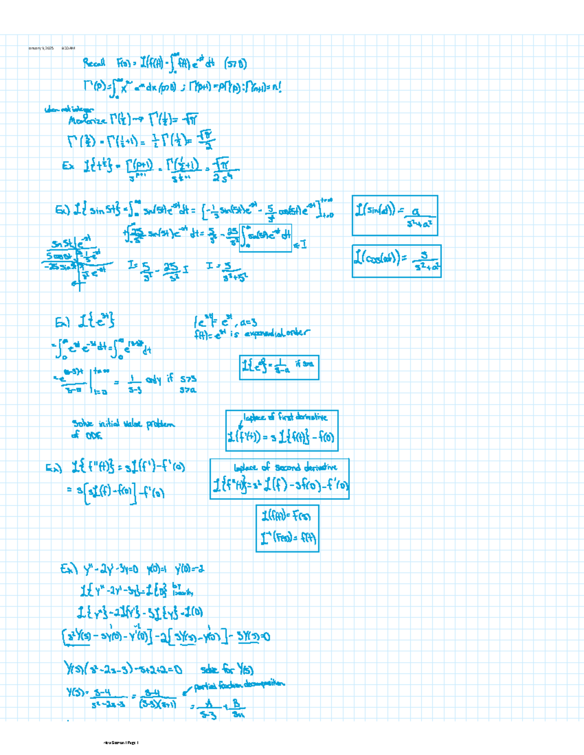 Lecture 1-5 - Math 3705 - January 9, 2025 8:33 AM - Studocu