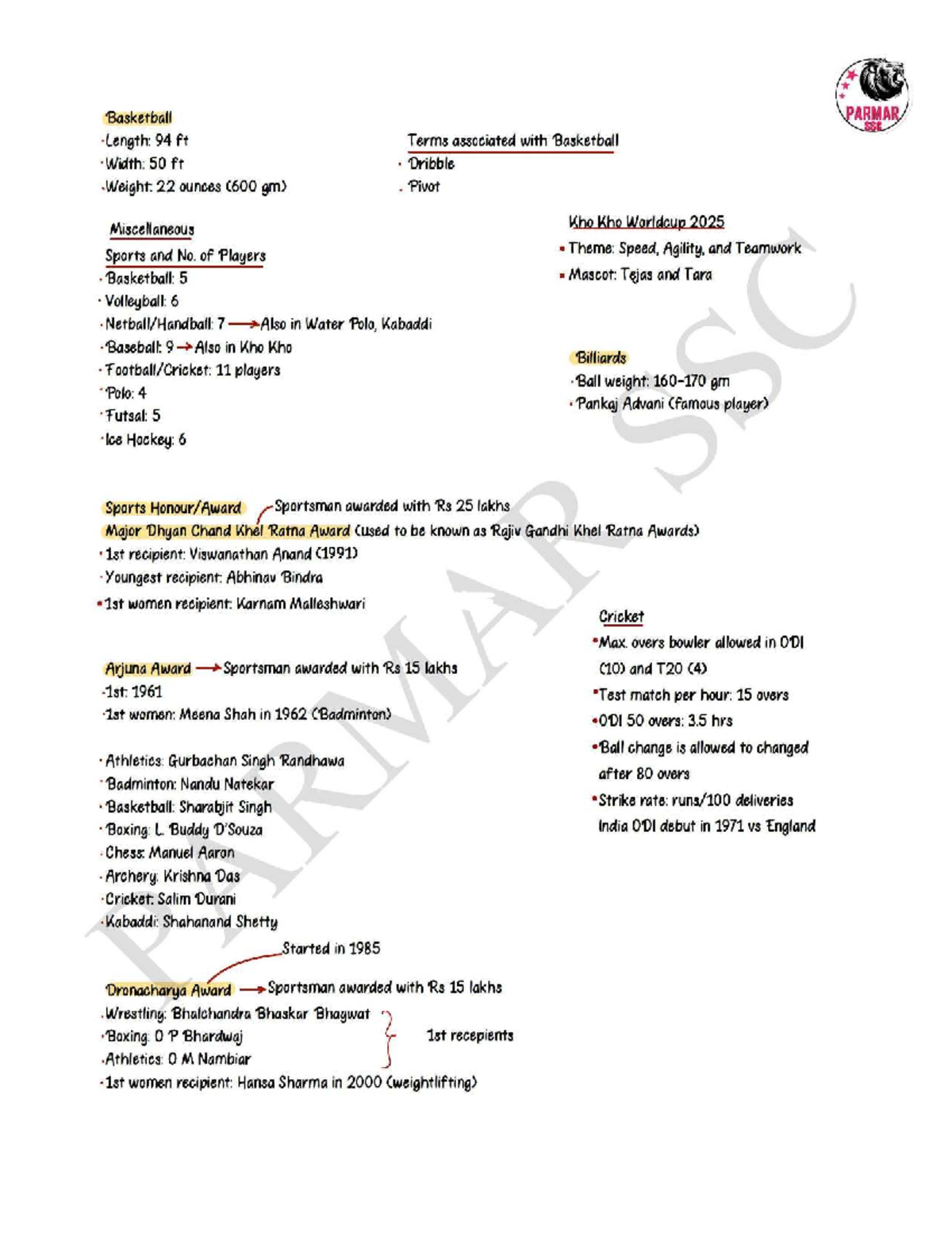 Sports MCQs - Current Affairs & Events (2025) - Studocu