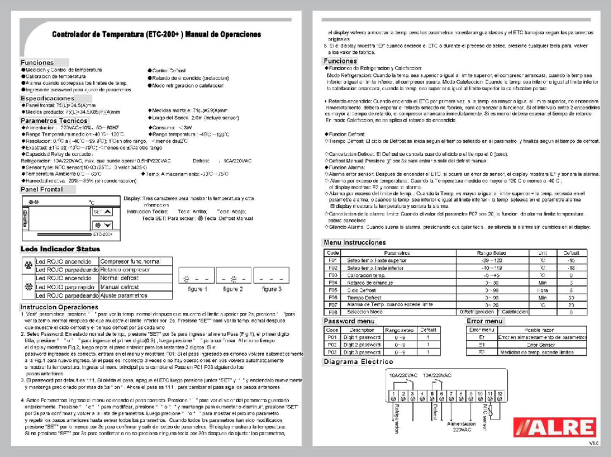 483626460 Manual de Operaciones del Controlador de Temperatura ETC 200 ...