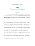 D370 - IT Leadership Foundations - Studocu
