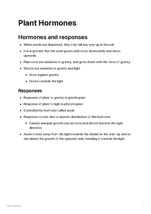 The Brain - AQA Biology GCSE - The Brain 1 The Brain Brain is the organ ...