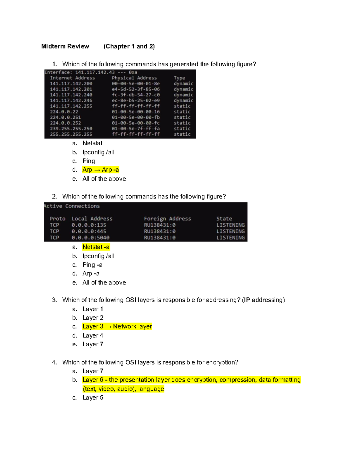 ITM 100 Midterm Review Questions: Chapters 1, 2, 4, and 5 - Studocu