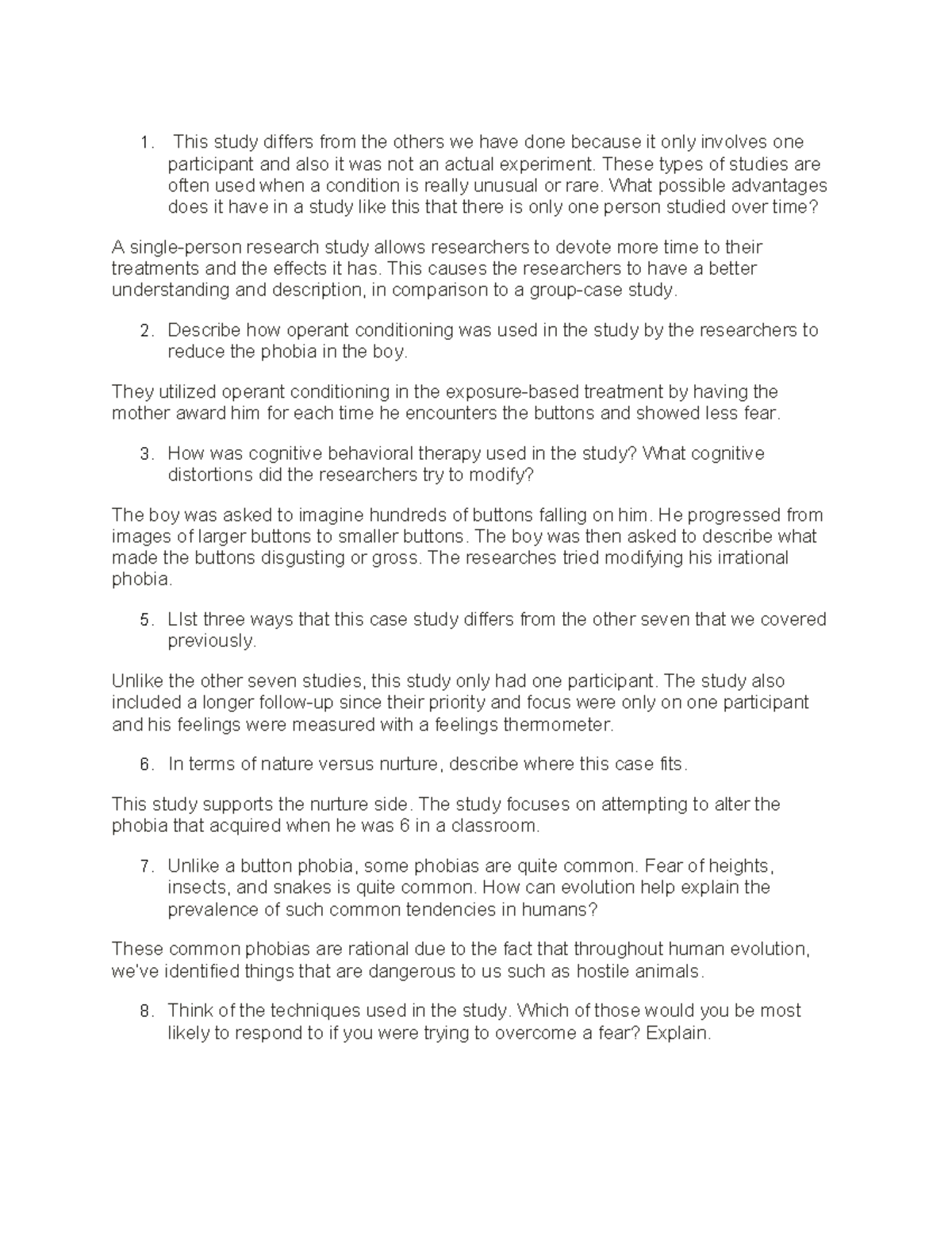 Saavedra and Silverman questions and reflections - 1. This study ...