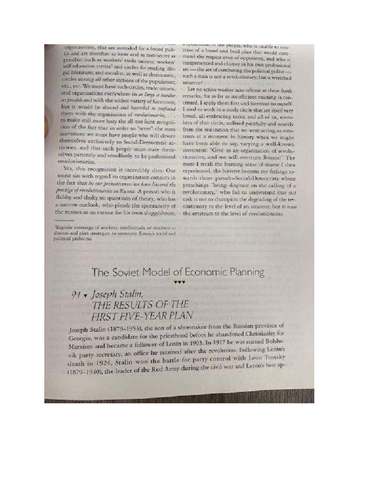 Ch. 28 Stalin's First Economic Plan: A Revolutionary Shift in the USSR ...