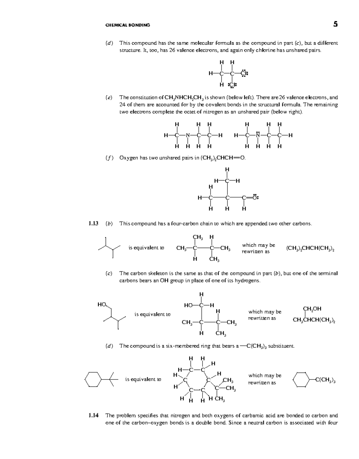 Organic Chemistry 4th Ed: Chemical Bonding Solutions (2021) - Studocu