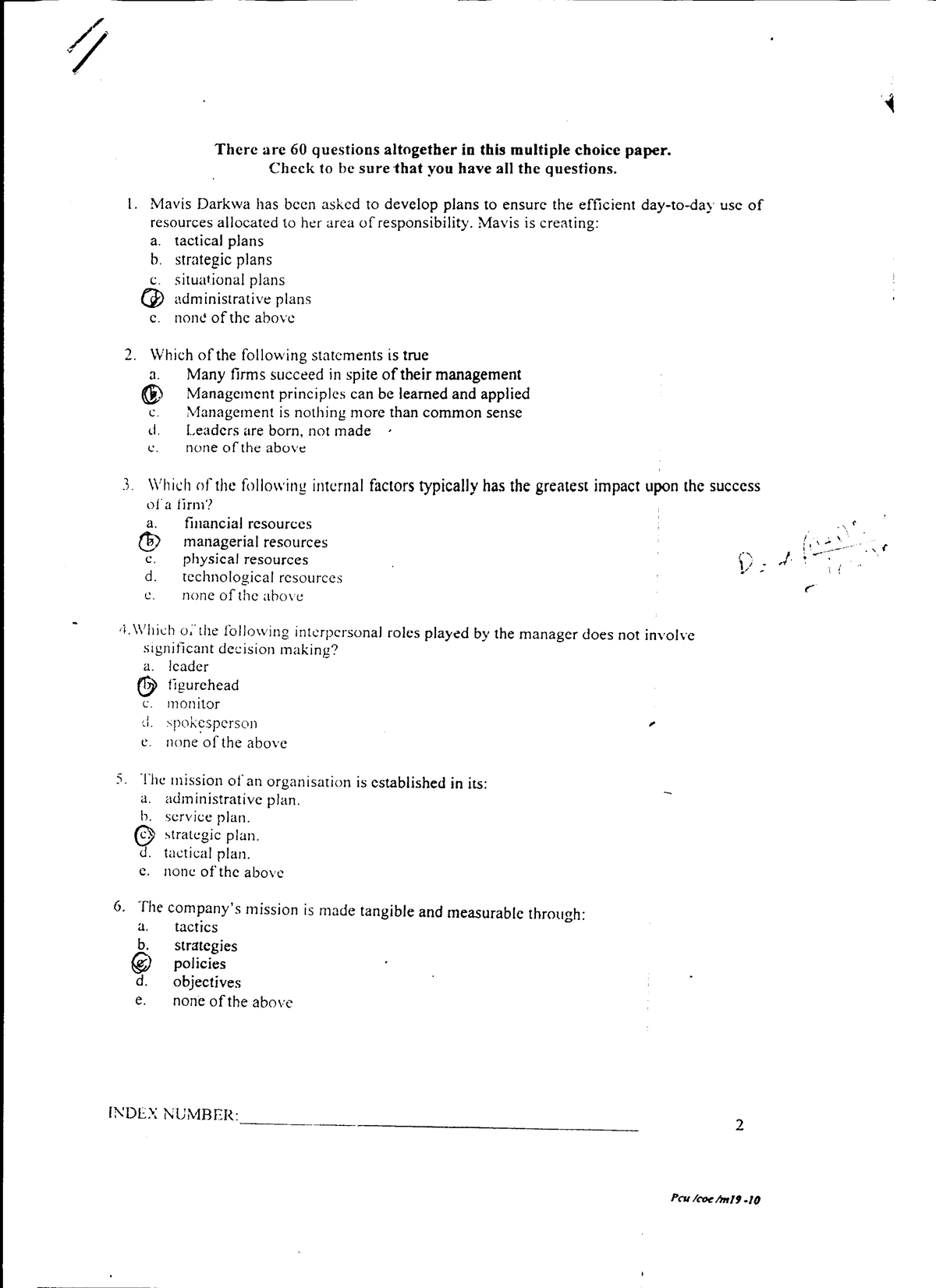 Management PASCO - Detailed Concepts for Multiple Choice Exam - Studocu