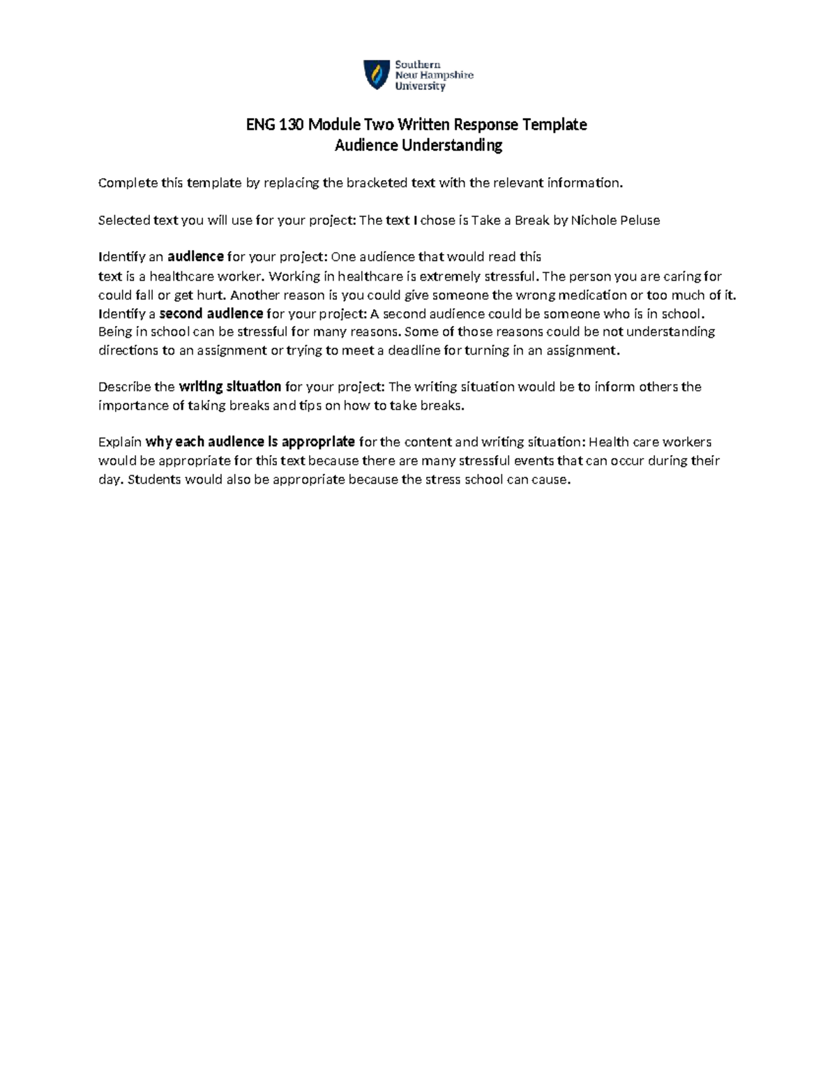 ENG 130 Module Two Written Response Template (3) - ENG 130 Module Two ...